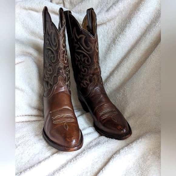 Dan Post | Shoes | Dan Post Womens Cowboy Boots Brown Read Description Carefully On Sizing ...